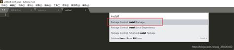 Sublime Text 3插件minify的安装与使用javascript代码压缩，js压缩jsminify Csdn博客