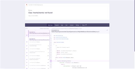 410 Class Inertiainertia Not Found · Issue 173 · Laravelinstaller · Github