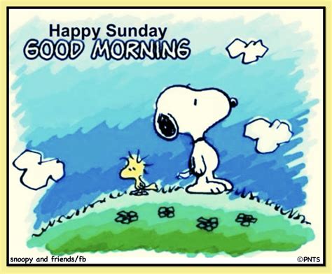 Good Morning Happy Sunday Snoopy Images