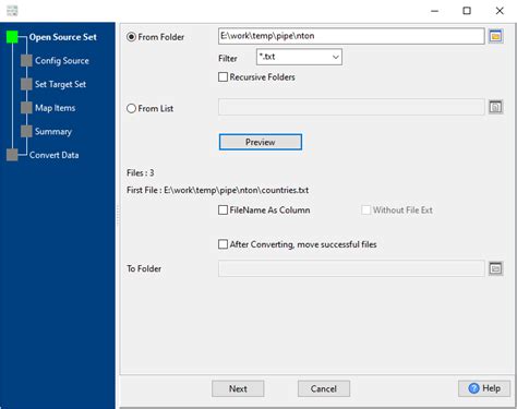 Batch Convert Pipe Delimited Text Files To Excel Files
