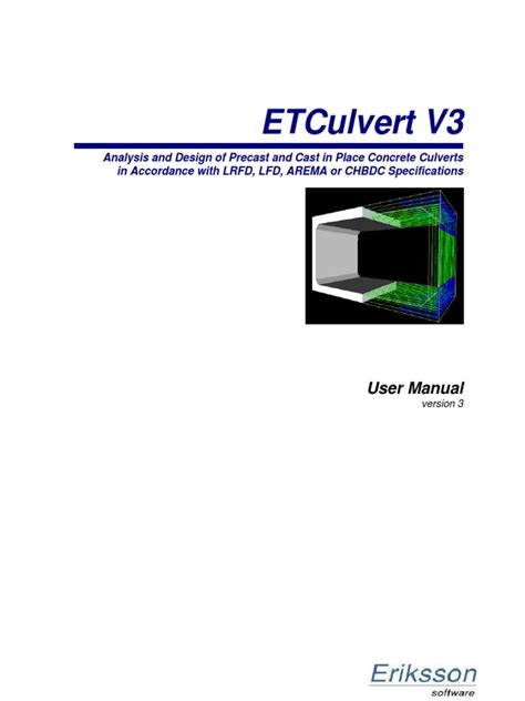 etculvert user manual v3 pdf button computing dialog box