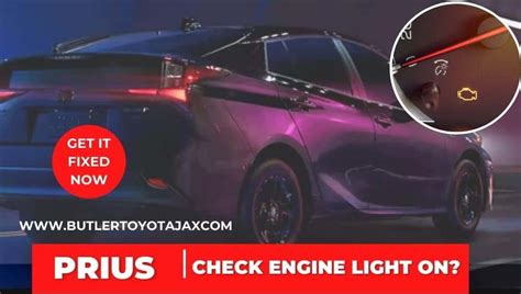 2017 Toyota Prius Engine Light On Dash