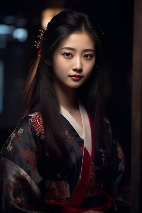 Chinese Girl In Traditional Chinese Dress By Ai Mademasterpieces On