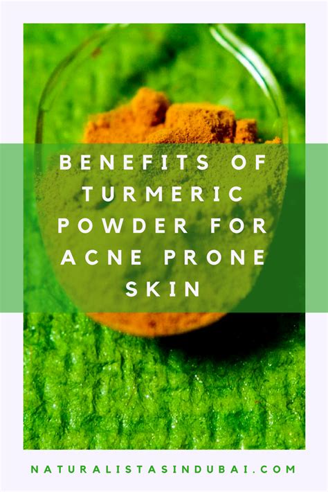 How You Can Use Turmeric Powder To Eliminate Acne Spots And Skin