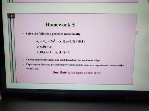 solve the following problem numerically
