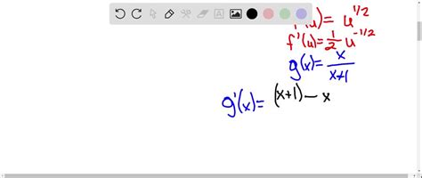 solved calculate the derivative of the given function directly from the