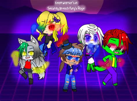 Fnaf Security Breach Furys Rage Au By Jamsa49 On Deviantart