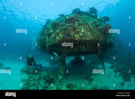 Diving Cousteaus Underwater Habitat Precontinent Ii Shaab Rumi Red