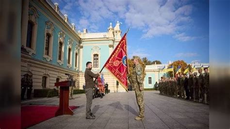 118 та окрема бригада територіальної оборони отримала Бойовий Прапор Youtube