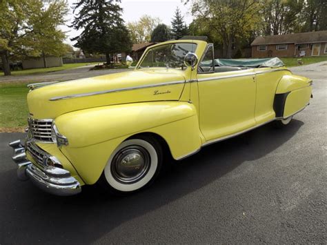 1948 Lincoln Convertible Coupe V 12 Restored Survivor 100