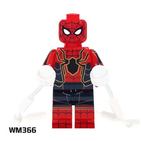 Marvel Iron Spider Mcu Wm366 Minifigures Brixtoy