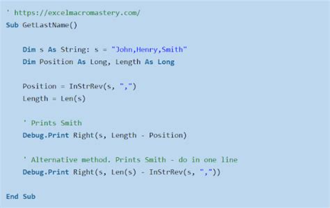 TrÍch XuẤt ChuỖi VỚi Vba Instr Học Excel Online Miễn Phí
