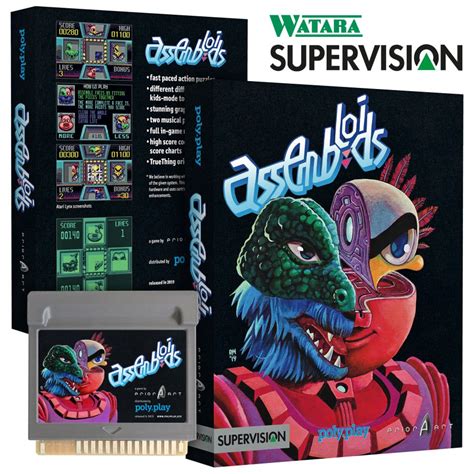 Indie Retro News Assembloids Fast Paced Reaction Puzzle Game Arrives On The Supervision Handheld