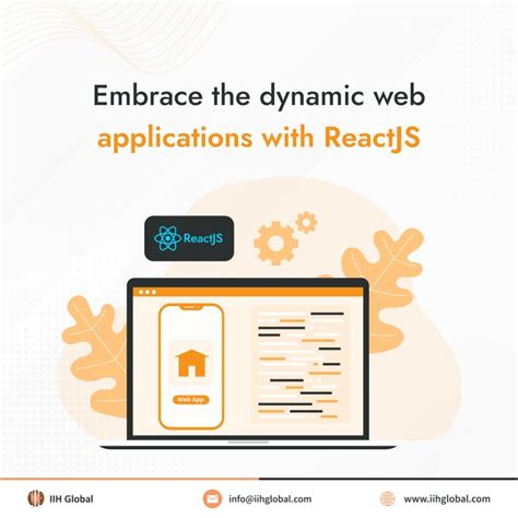 Iih Global On Linkedin Reactjs Webdesign Reactjsdevelopment Webapplication Code Web