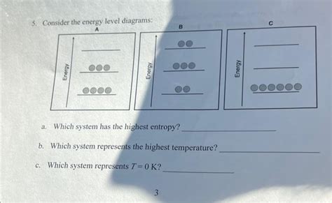 Solved 5 A Which System Has The Highest Entropy B Which