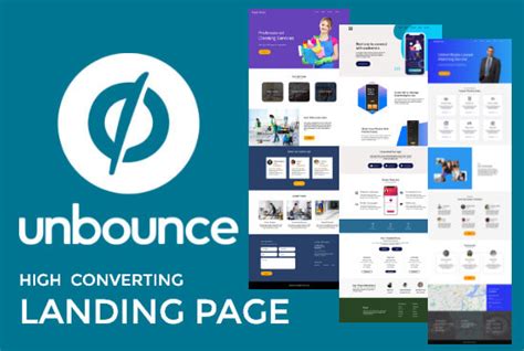 create high converting and responsive landing page design on unbounce