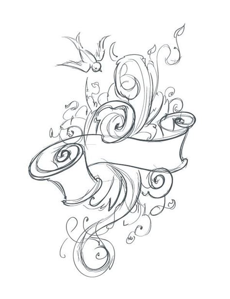 Best Free Tattoo Font Styles English Related Drawings Scroll Font