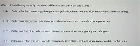 Answered Which Of The Following Correctly Describes A Difference Kunduz