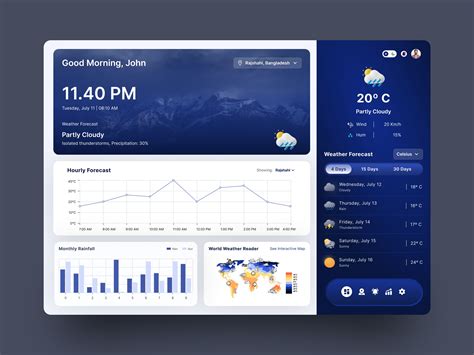 Weather Forecast Dashboard In 2025