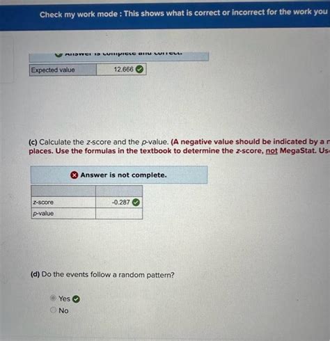 Solved Using A 110 Perform A Runs Test For Randomness On