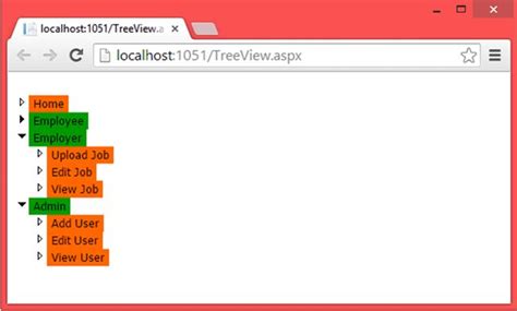 TreeView Control In ASP NET
