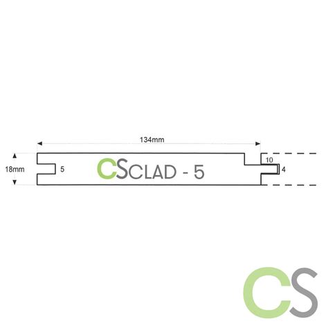 Cedar Cladding Profile 05 18 X 134mm X 335m Country Supplies