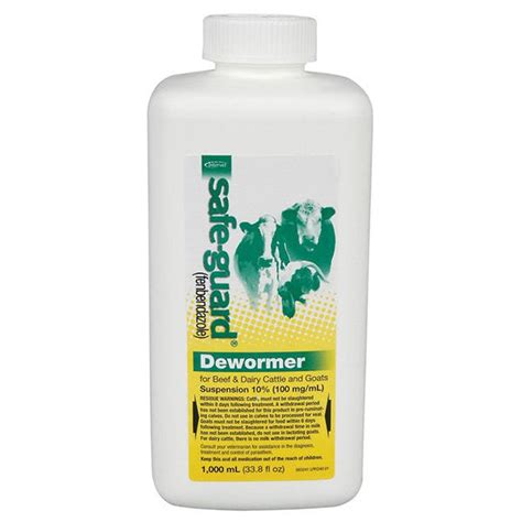 Safe Guard Liquid Wormer 1000 Ml Countryside Pet Supply
