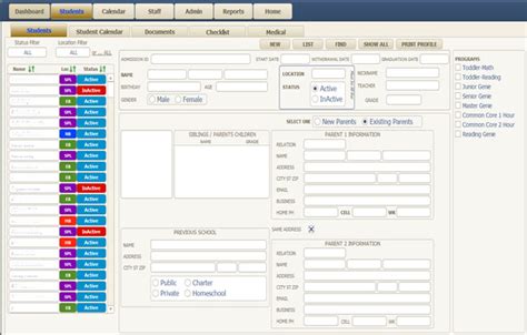 School Database Software Help School To Manage All Maters With This All