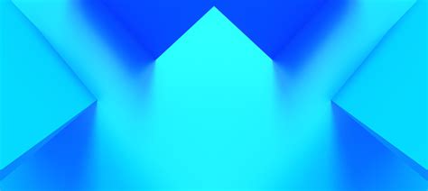 창조적 인 기하학적 추상 과학 미래 에너지 기술 개념 파란 방입니다 파란색 각도 화살표가 배경과 겹칩니다 3d 그림 0명에 대한 스톡 사진 및 기타 이미지 Istock