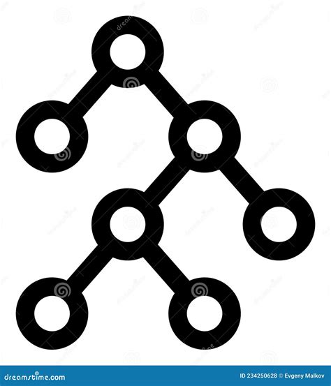 Raster Binary Structure Icon Illustration Stock Illustration Illustration Of Virtual