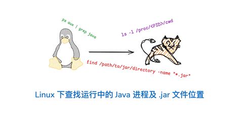 linux 下查找运行中的 java 进程及 jar 文件位置 技术栈