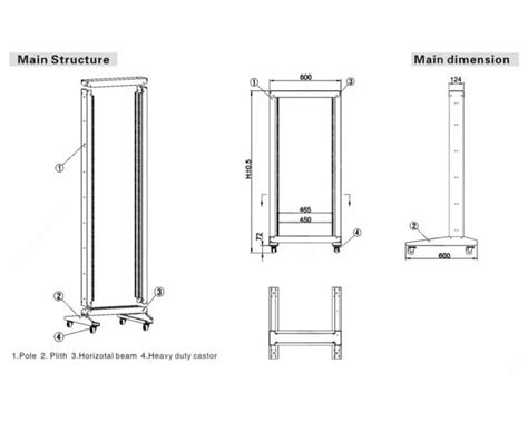 Network Open Rack Rackspro BOLEIN Racks Enclosures
