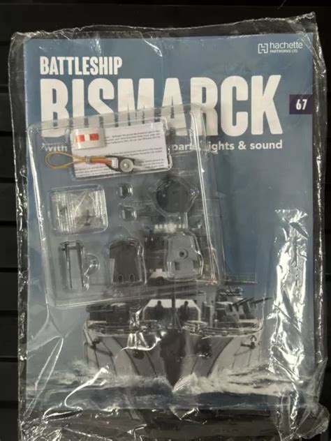 HACHETTE BUILD THE Battleship Bismarck Scale Second Release Issue PicClick UK