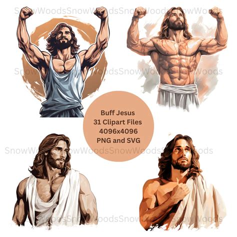 Jesus With Big Muscles