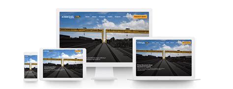 Nimr Steel Web Development Design District