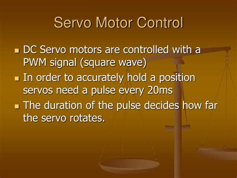 PPT SERVO MOTORS PowerPoint Presentation Free Download ID 3950761