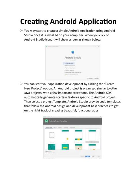 Android Application Introduction To Programming Ii Creating Android Application You May