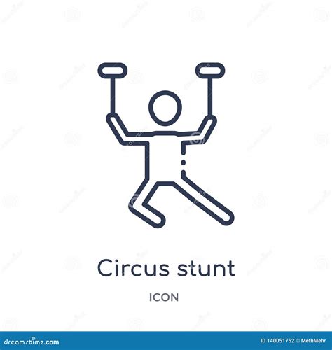 Linear Circus Lion Icon From Circus Outline Collection Thin Line Circus Lion Vector Isolated On