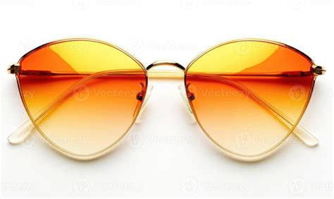 Sunglasses With Orange Gradient Lenses For Summer Fashion 59580079