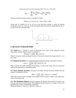 Fuzzy Entropy Based Optimal Pdf Computing Technology Computing