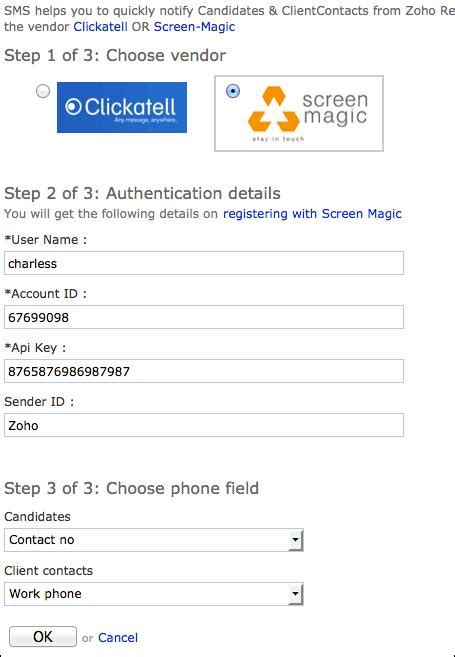 overview sms magic zoho documentation