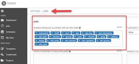 Running Ad Hoc Commands In Ansible Tower The Opscorner
