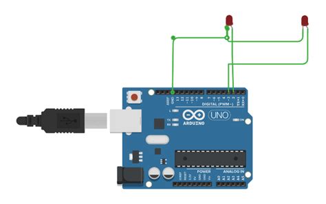 Circuit Design Led Flasher Tinkercad