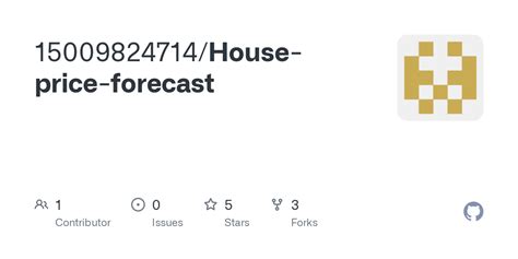 GitHub 15009824714 House Price Forecast