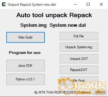 Tool Unpack Repack System Img System New Dat TEAM RAMPAGE