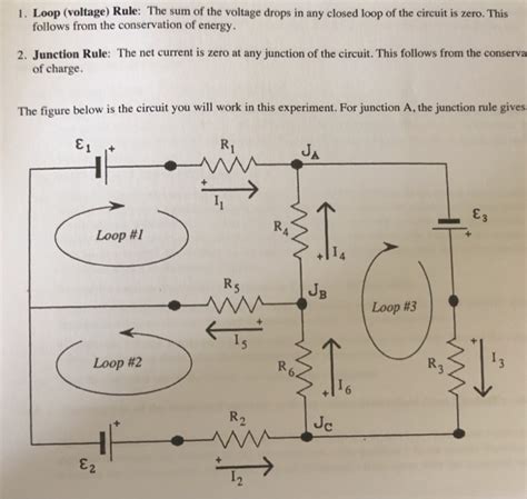 Solved Name Date 3 Valu Kirchhoffs Rules Prelab