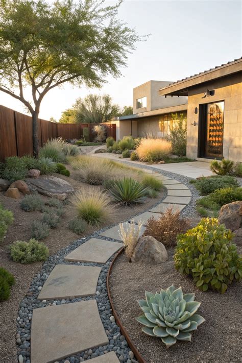 22 Inspiring Front Walkway Landscaping With Flower Beds To Guide Guests In