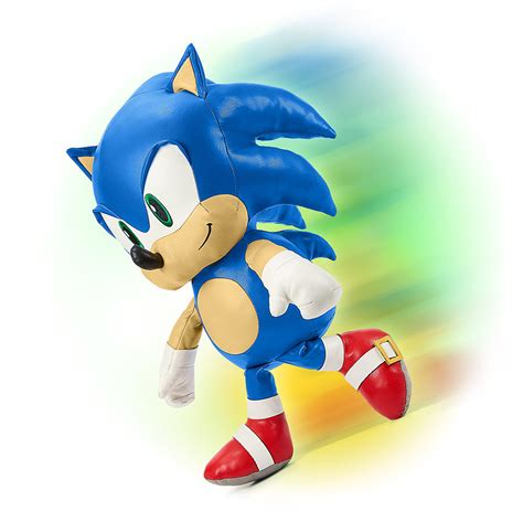 Sonic The Hedgehog 16” Premium Pleather Sonic Plush Pre Order