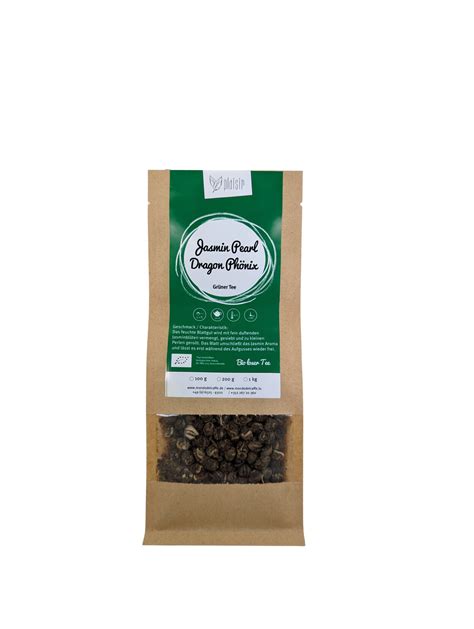 Jasmine Pearl Special Dragon Phoenix Bio Mondo Del Caffè