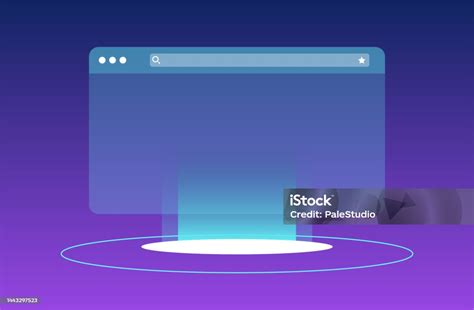 Browser Mockup Screen And Browser Windows Stock Illustration Download Image Now Blank